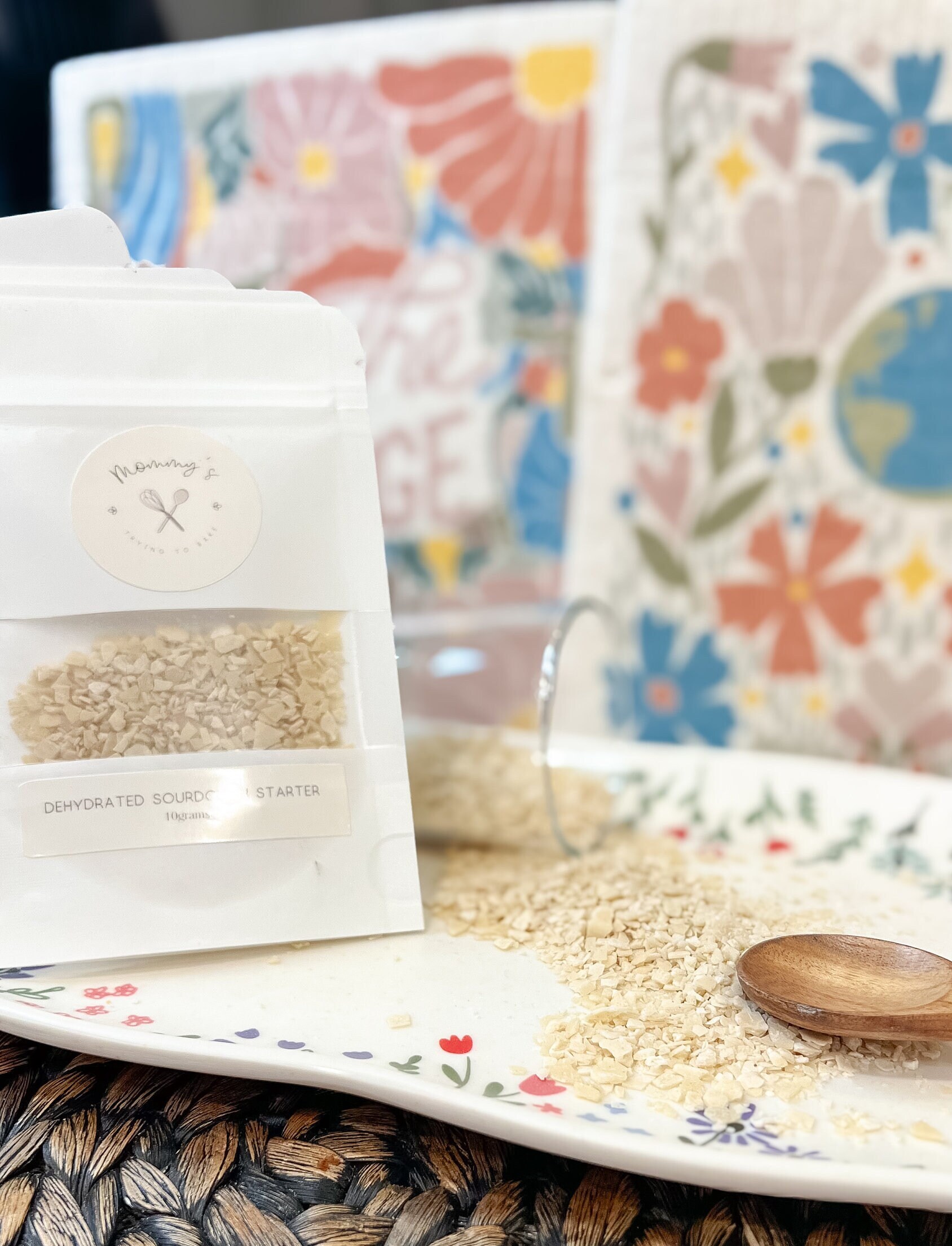 Dehydrated Sourdough Starter for Breadmaking, Quick Start Sourdough ...