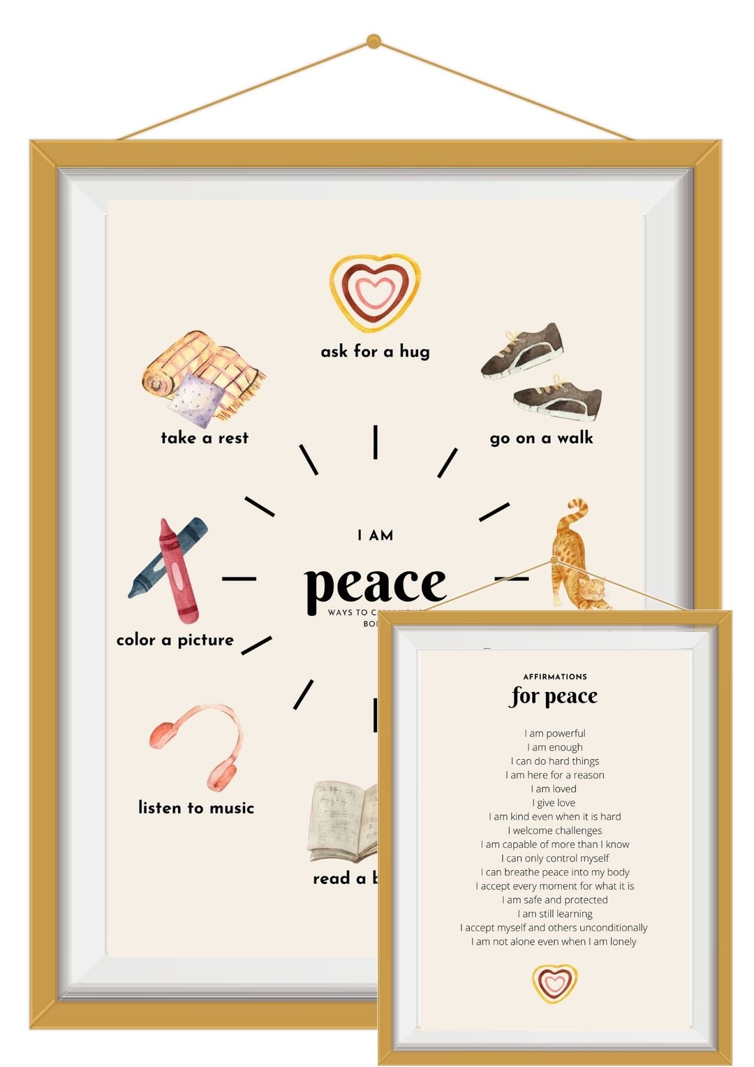 Peace Corner Posters and Bunting - Etsy