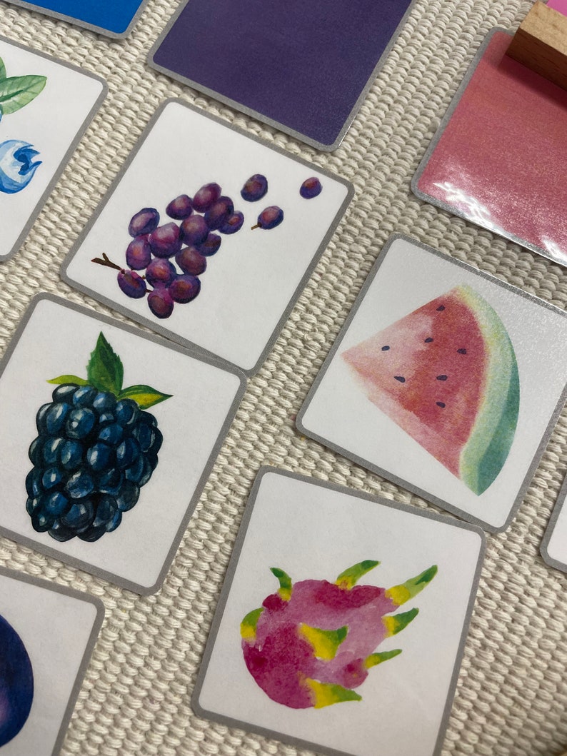 Fruit Color Sorting - Etsy