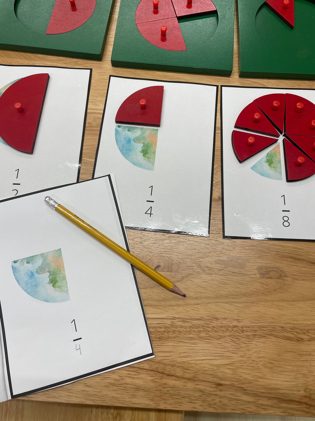 Earth Fractions and Workbook - Etsy