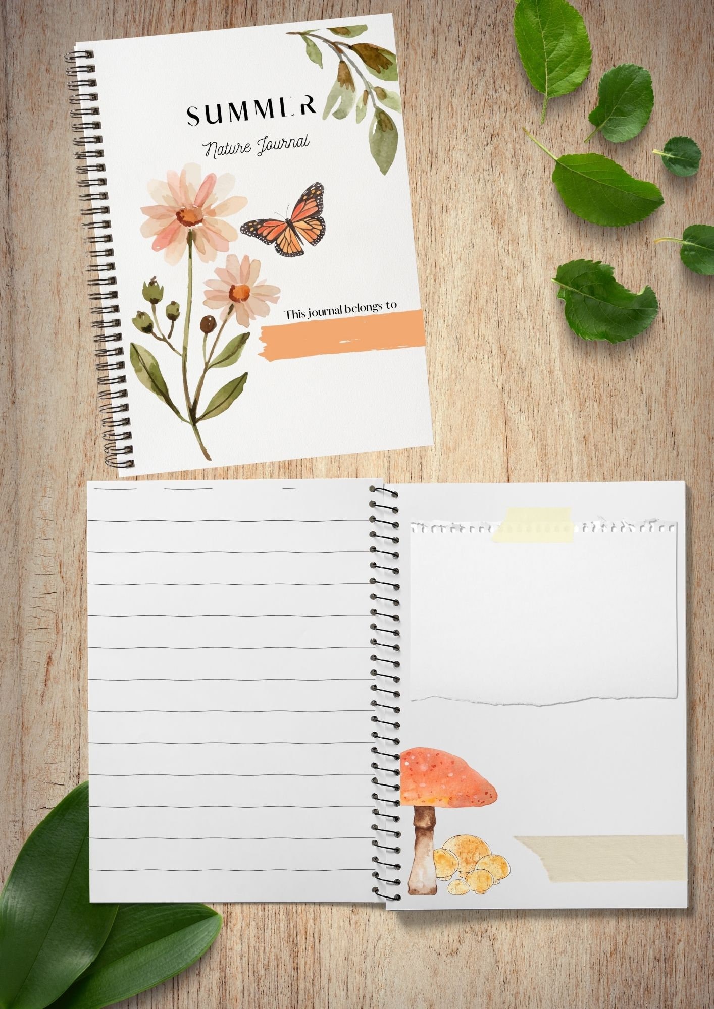 Summer Nature Journal - Etsy