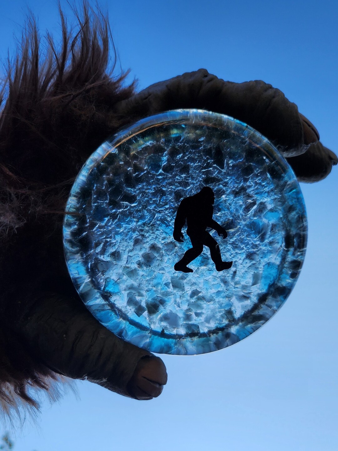 Limited Edition "broken Glass" Sasquatch Sighting Handmade Epoxy Marker ...