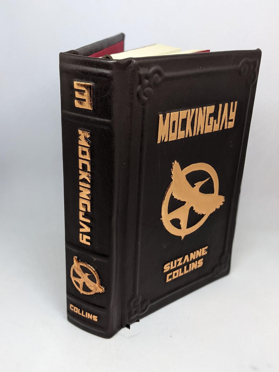 Hunger Games Set of Hardcover Books Handmade Brown Premium Leather ...