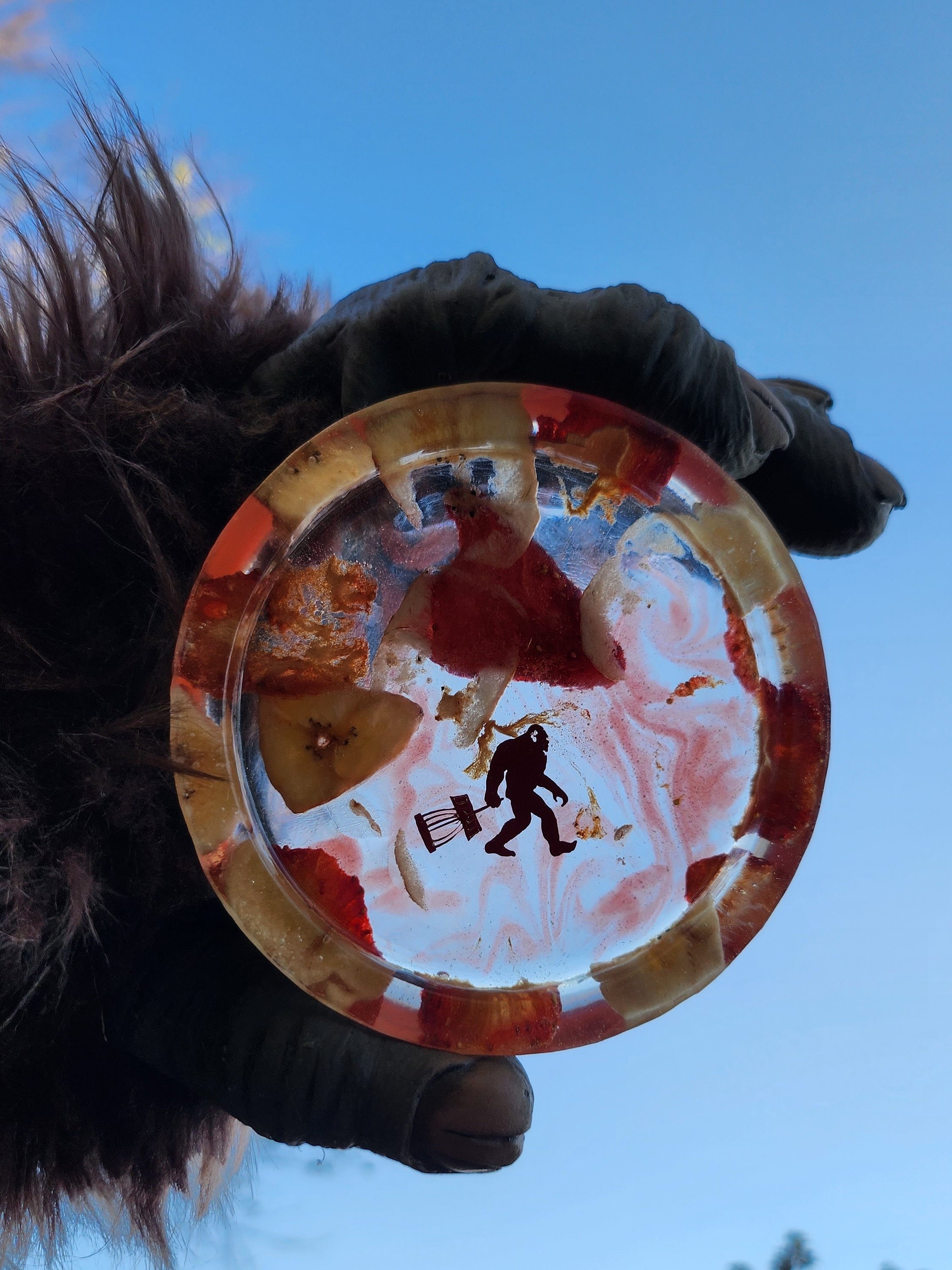 Limited Edition strawberry Banana Sasquatch Sighting Handmade Epoxy ...