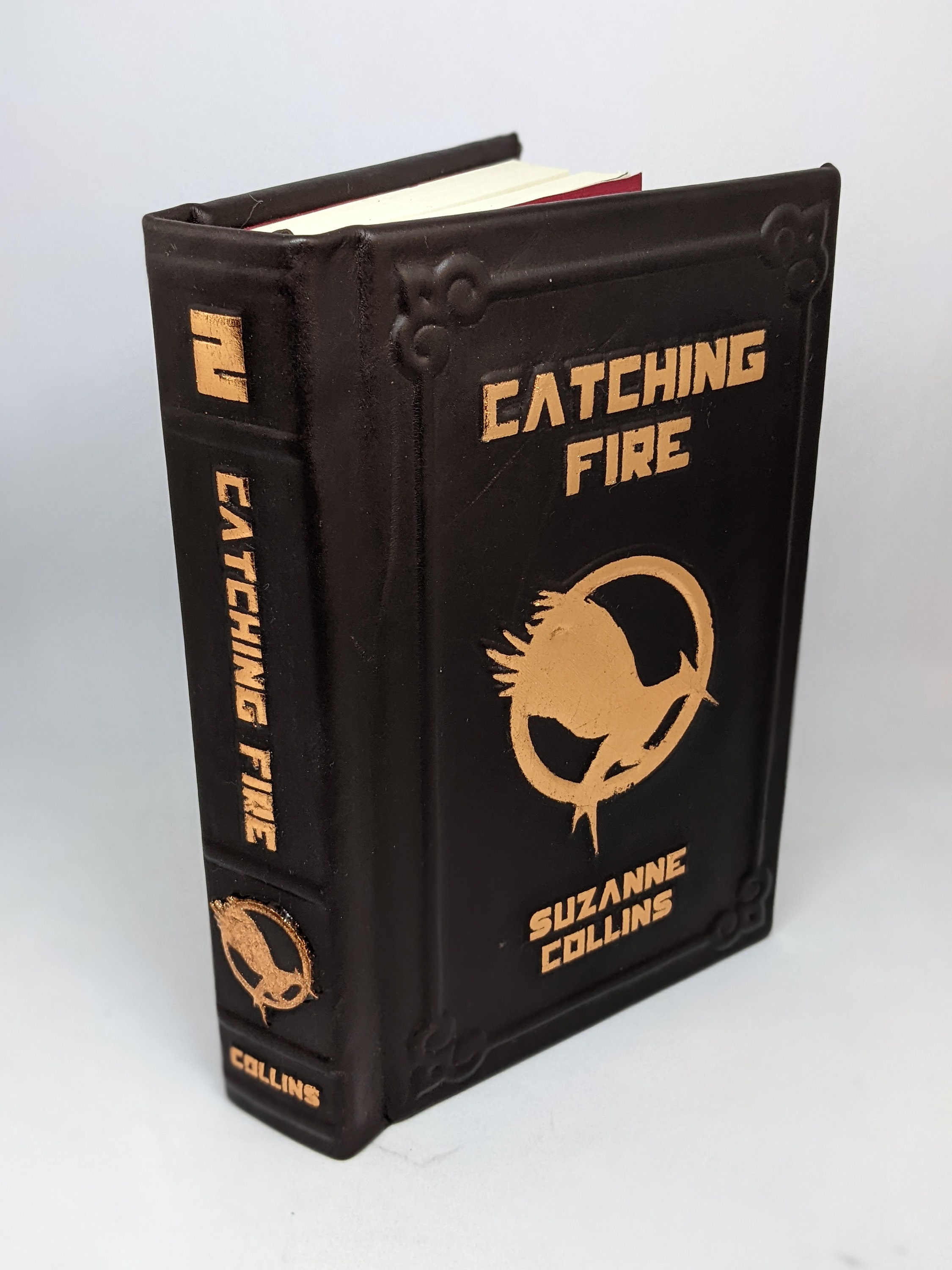 Hunger Games Set of Hardcover Books Handmade Brown Premium Leather ...