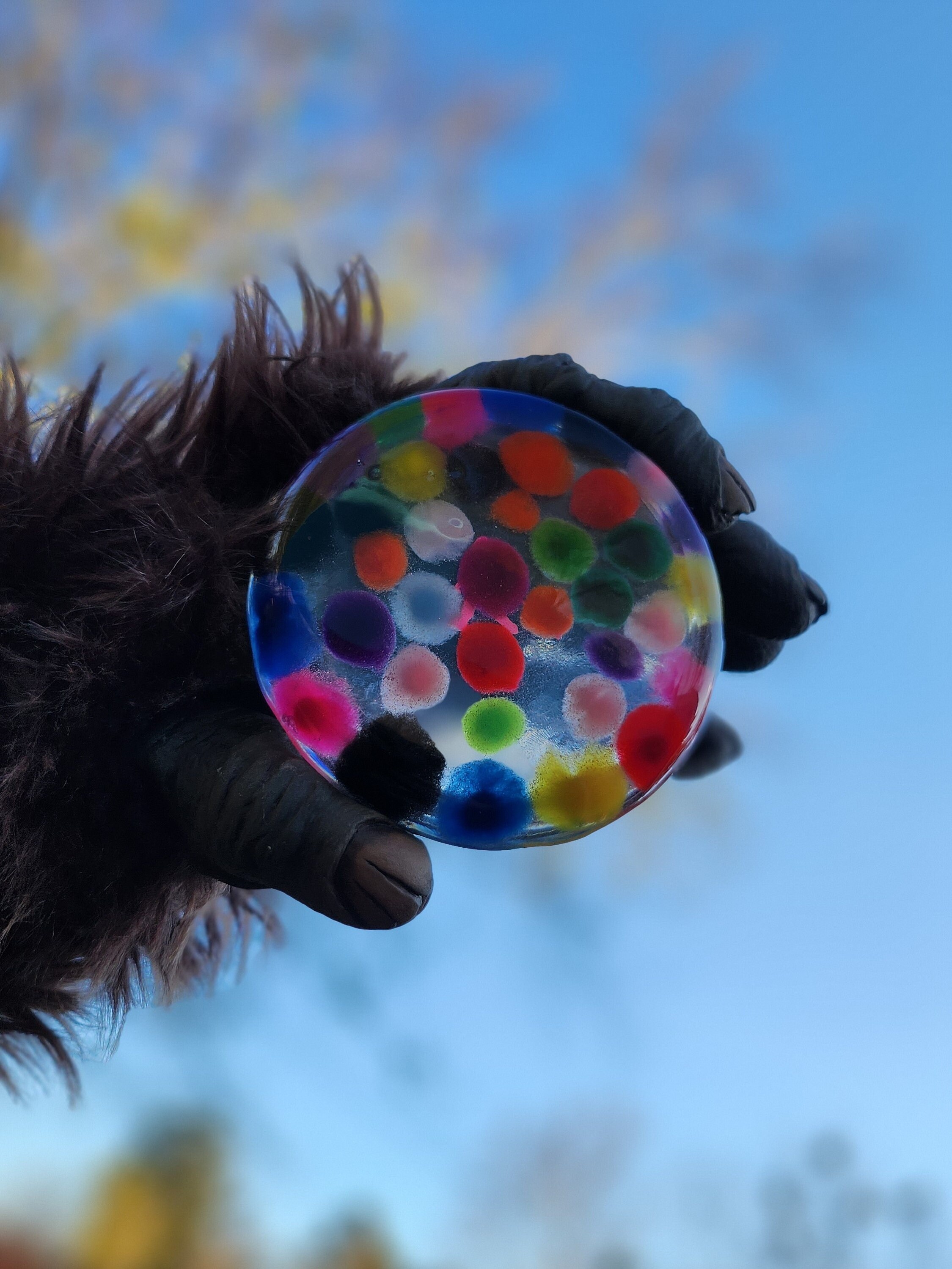 Limited Edition "world's Hardest Pom Poms" Sasquatch Sighting Handmade ...