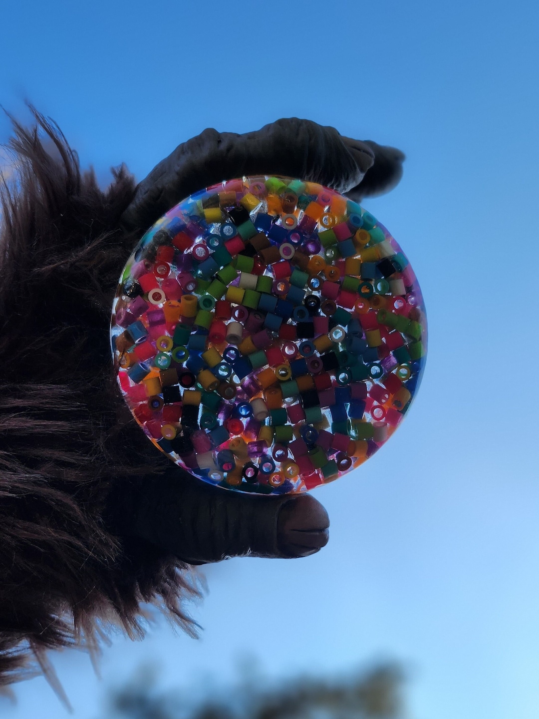 Limited Edition "mega Fuse Bead" Sasquatch Sighting Handmade Epoxy ...