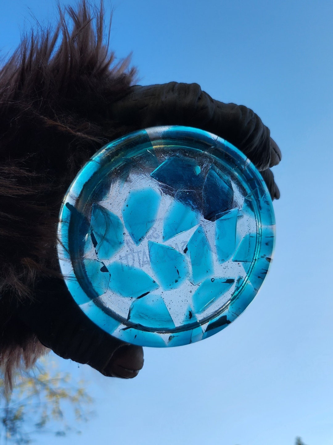 Limited Edition "the Light-blue Crystal" Sasquatch Sighting Handmade ...