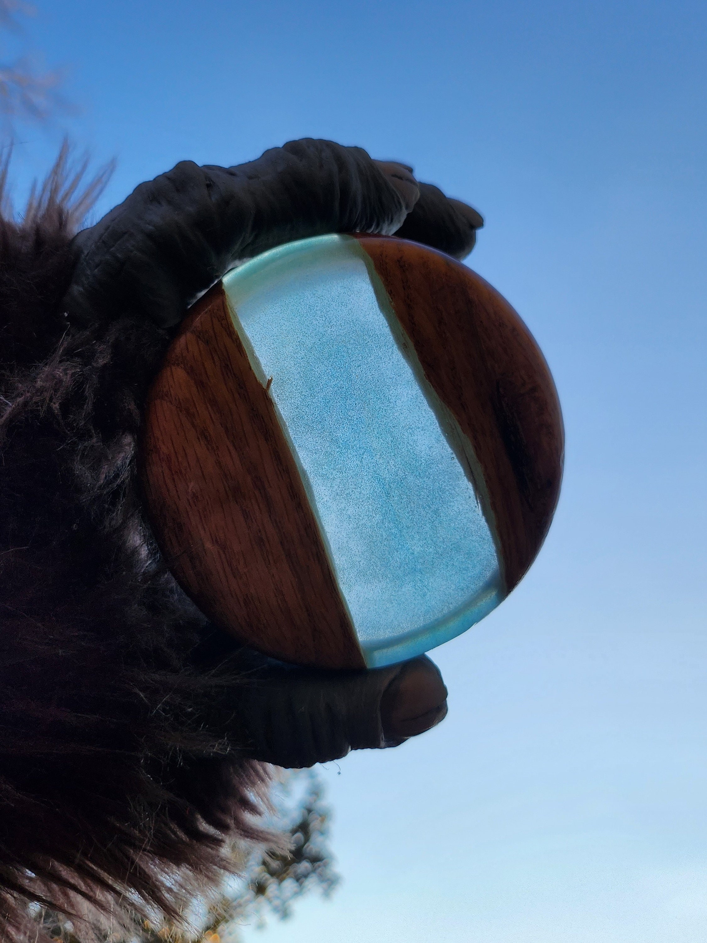 Limited Edition "green Oak River" Sasquatch Sighting Handmade Epoxy ...