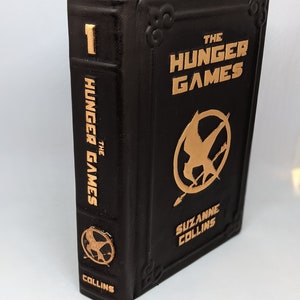 Hunger Games Set of Hardcover Books Handmade Brown Premium Leather ...