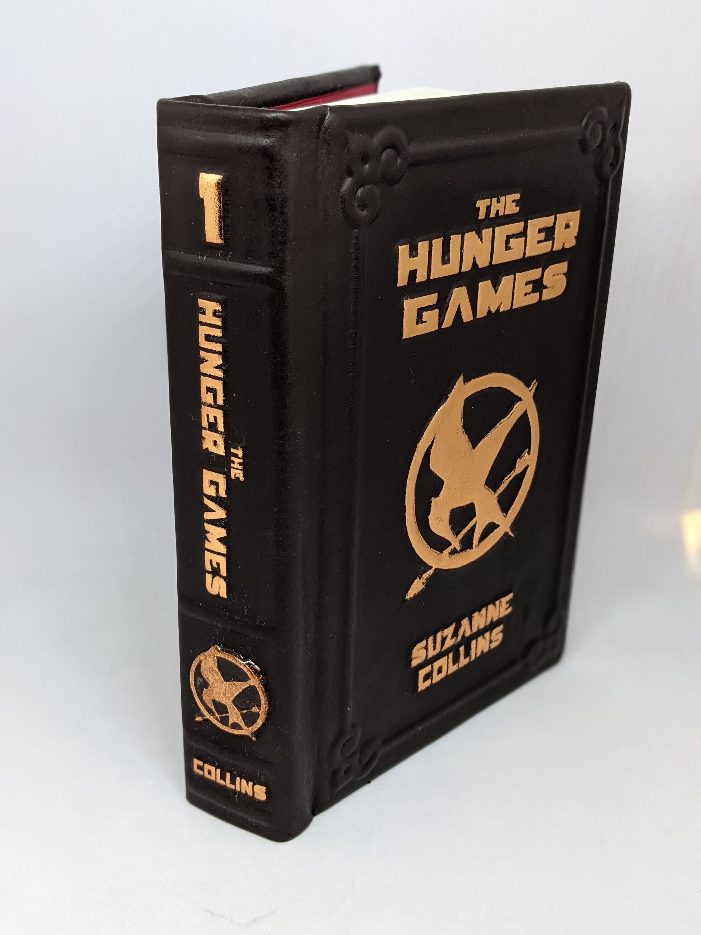 Hunger Games Set of Hardcover Books Handmade Brown Premium Leather ...