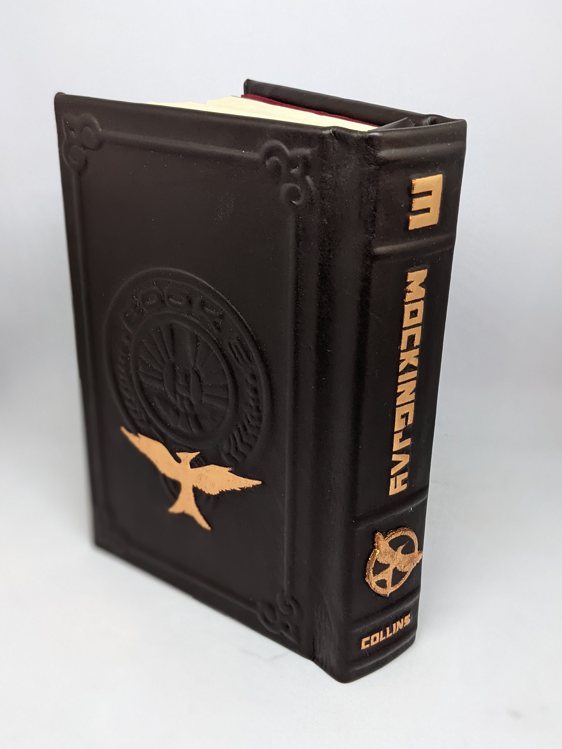Hunger Games Set of Hardcover Books Handmade Brown Premium Leather ...