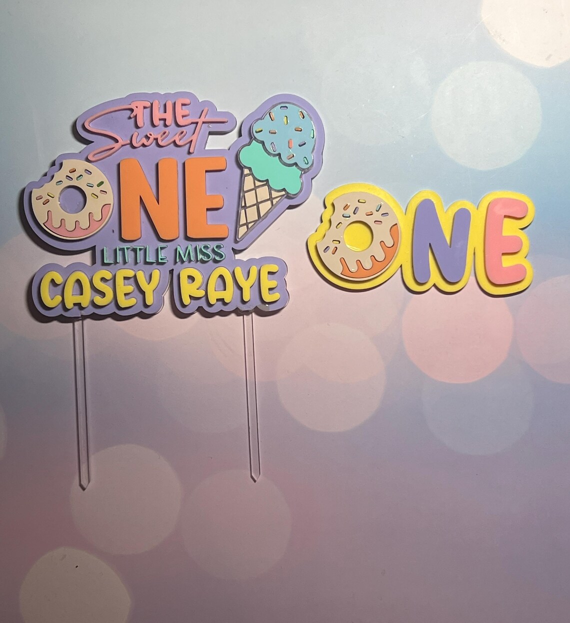 Customizable Cake Toppers for Any Party Theme - Etsy