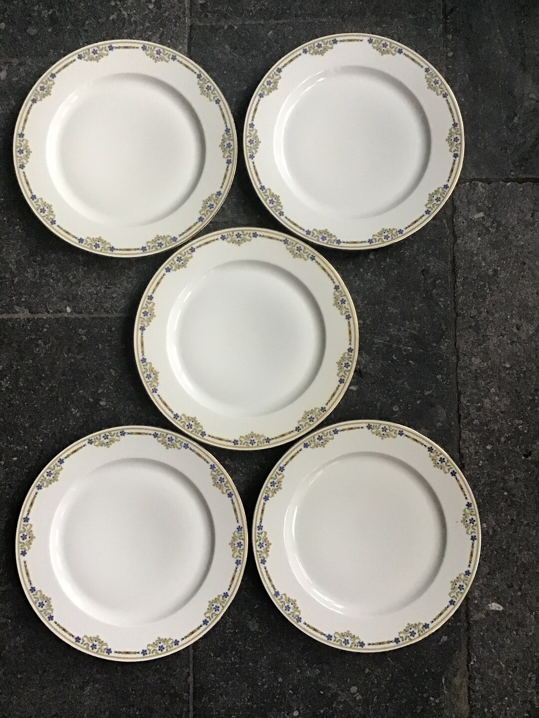 Limoges Raynaud & Co Set of 5 Plates. - Etsy