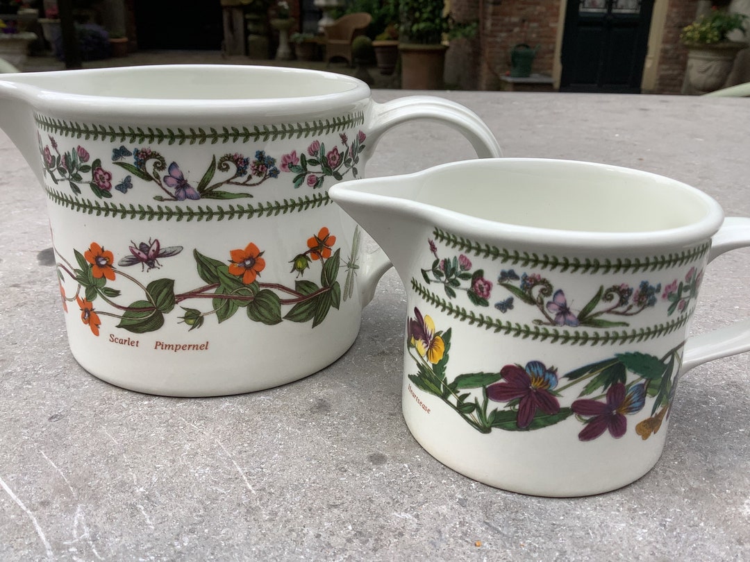 Portmeirion Variations Susan Williams Ellis Set of 2 Milk Jugs. - Etsy