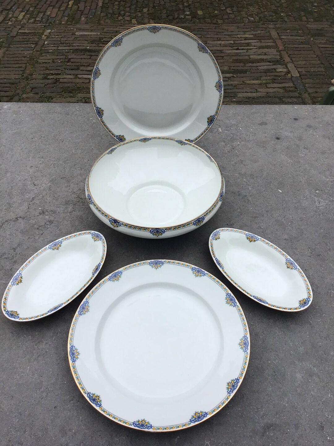 Limoges B & Co Unique Set of 5 Serving Dishes. - Etsy