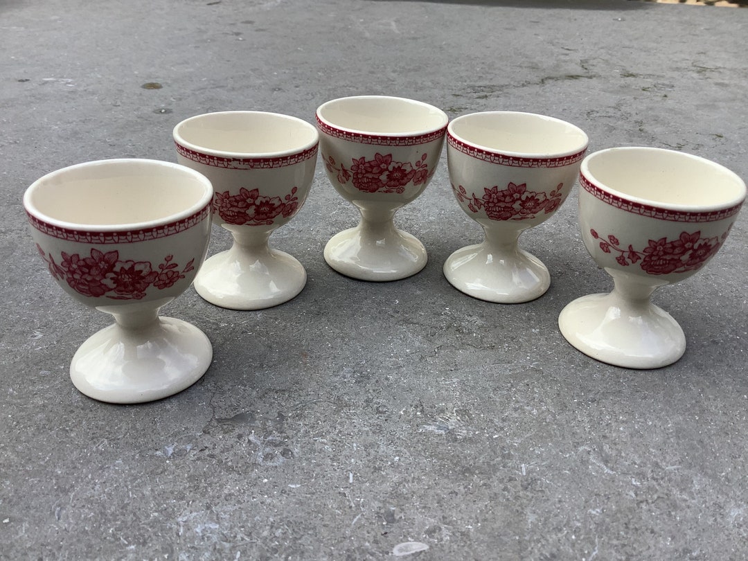 Johnson Bros Old Britain Castles Set of 5 Egg Cups. - Etsy