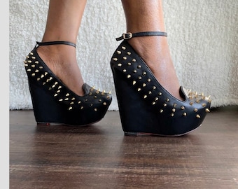 Spiked Heels - Etsy