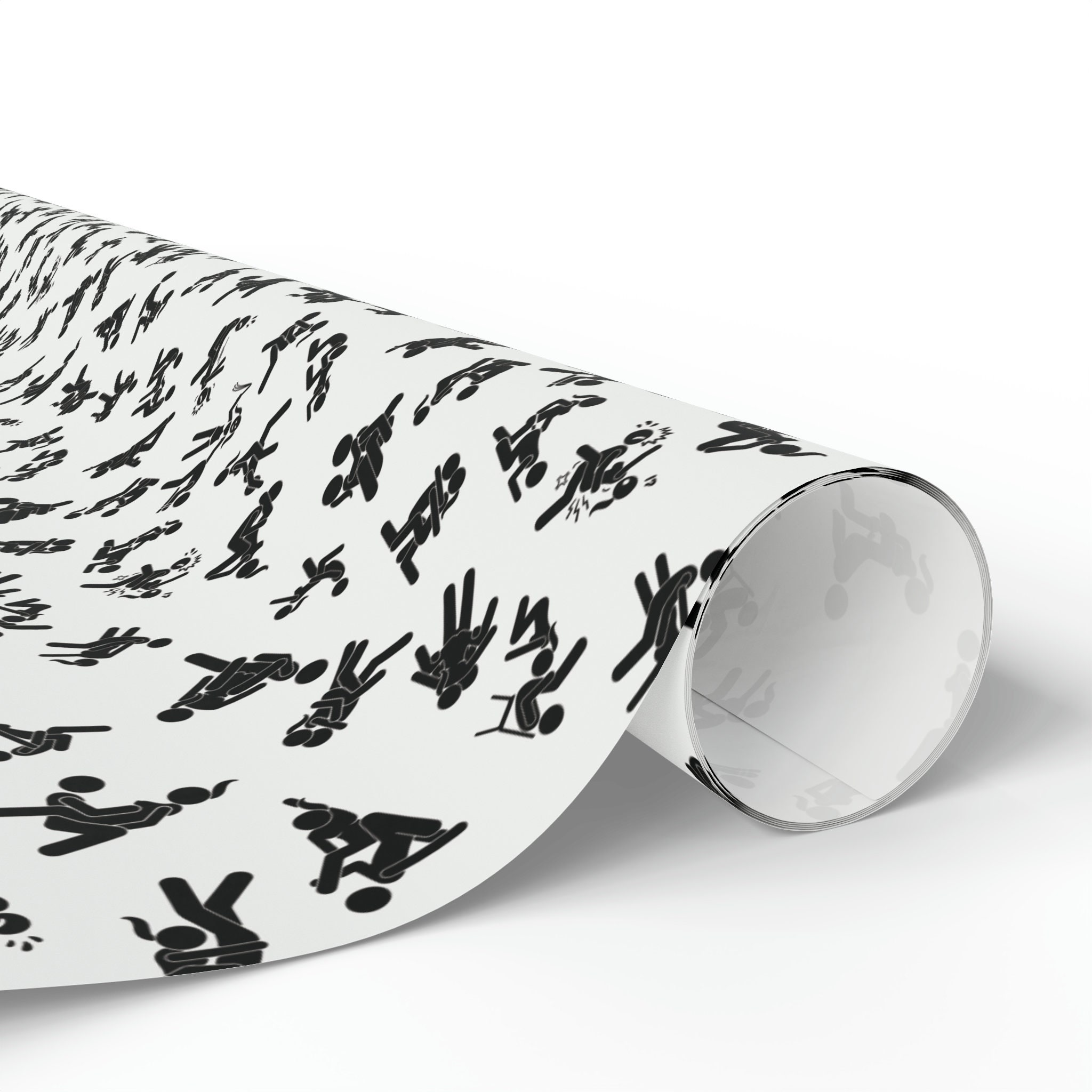 Kama Sutra Funny Kinky BDSM Gift Wrapping Paper - Gag Gift Wrap Adult ...
