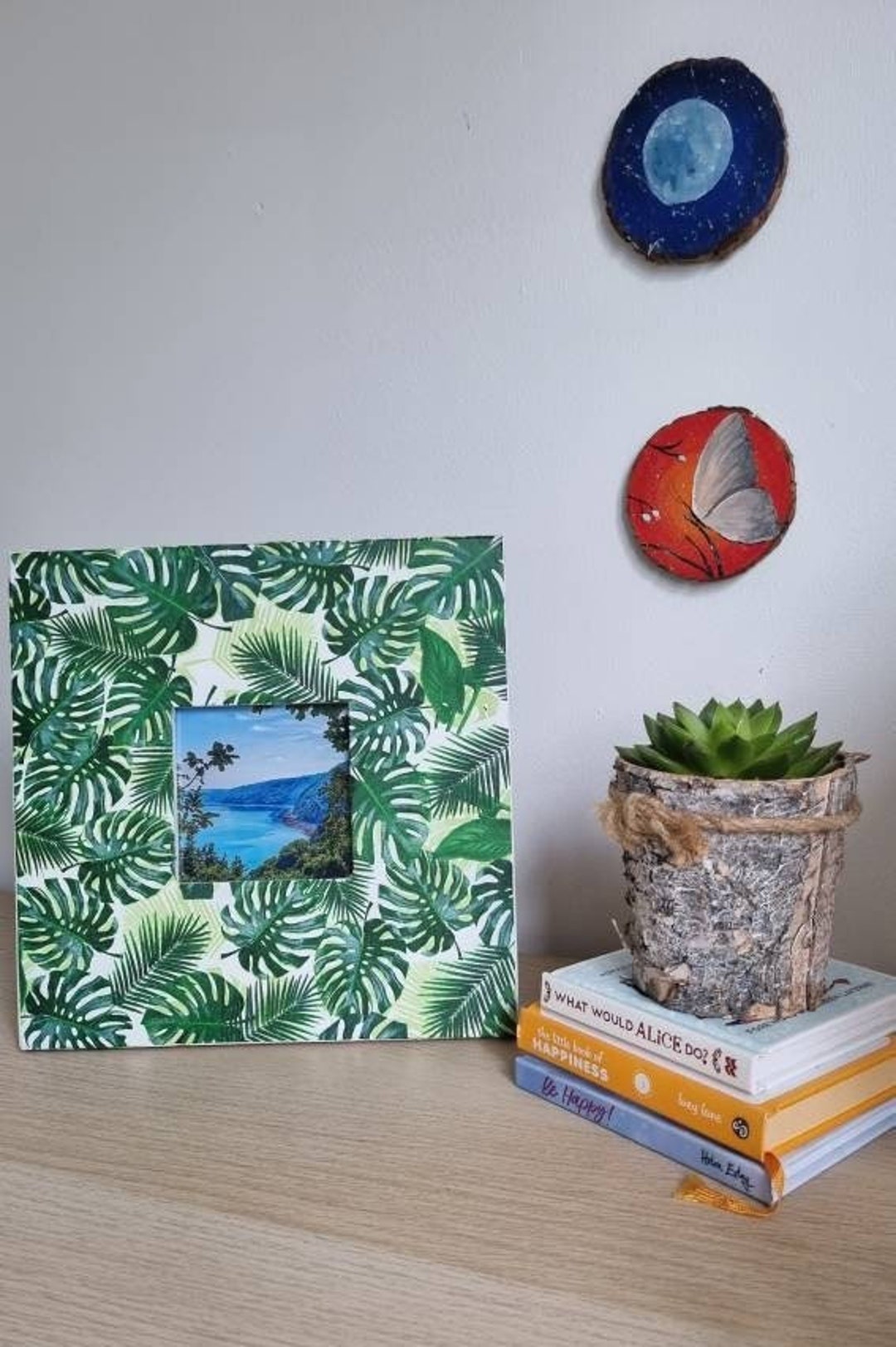 Photo Frame Tropical Palm Leaf - Etsy
