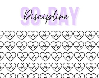 90-day Habit Tracker - Etsy