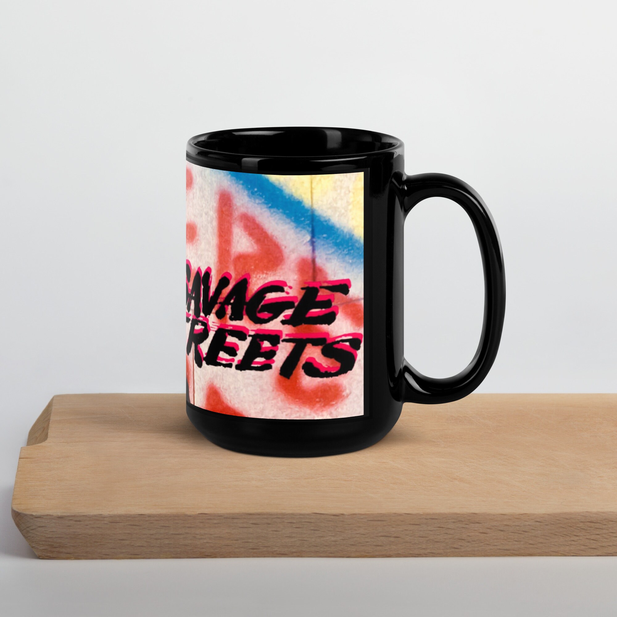 Black Glossy Mug Savage Streets is a 1984 American Teen Vigilante Action Film Directed by Danny ...