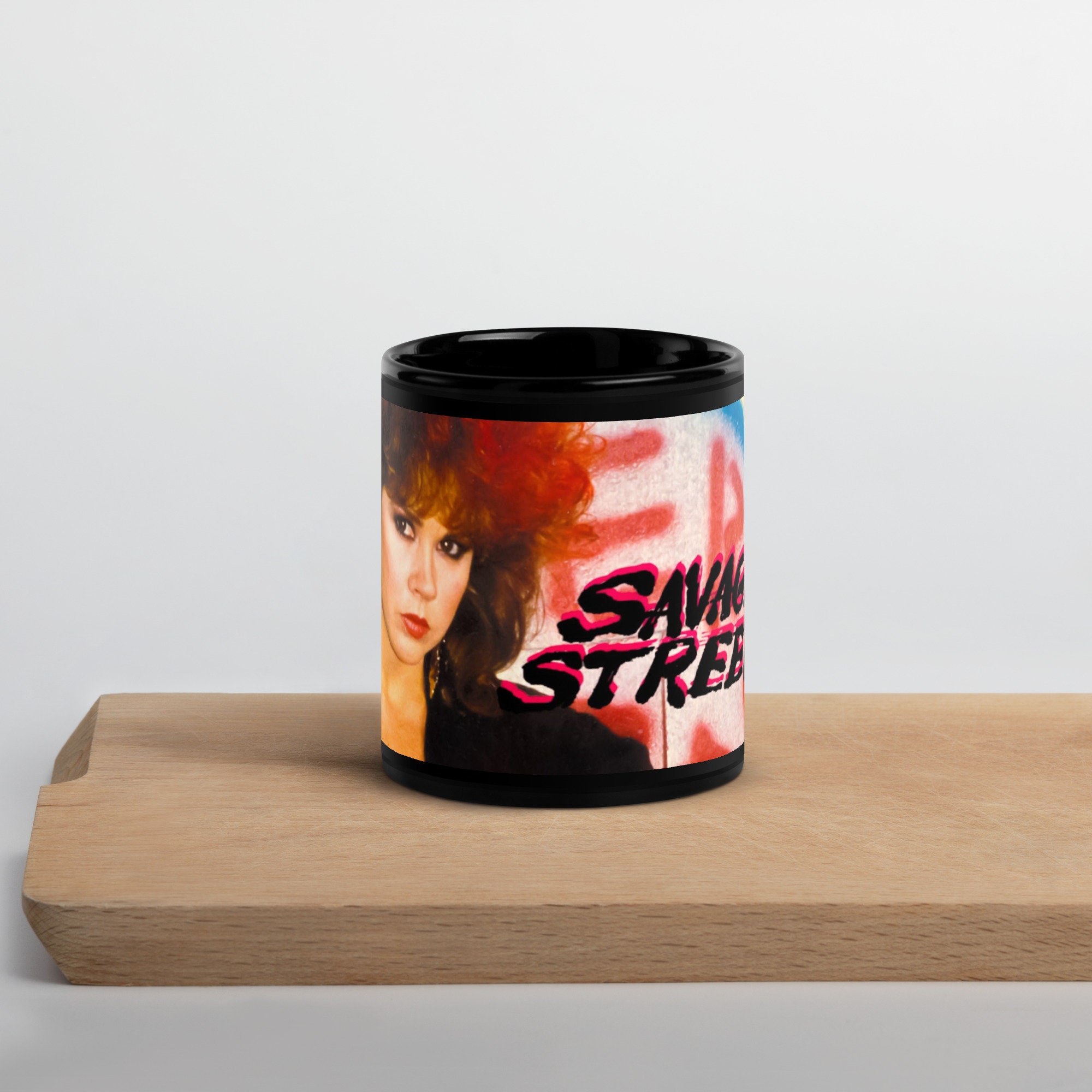 Black Glossy Mug Savage Streets is a 1984 American Teen Vigilante Action Film Directed by Danny ...