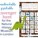 London Natural History Museum Scavenger Hunt Printable Instant Download ...