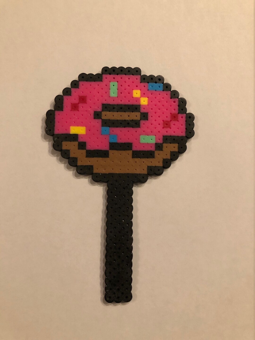 Donut Bookmark - Perler Bead - Etsy