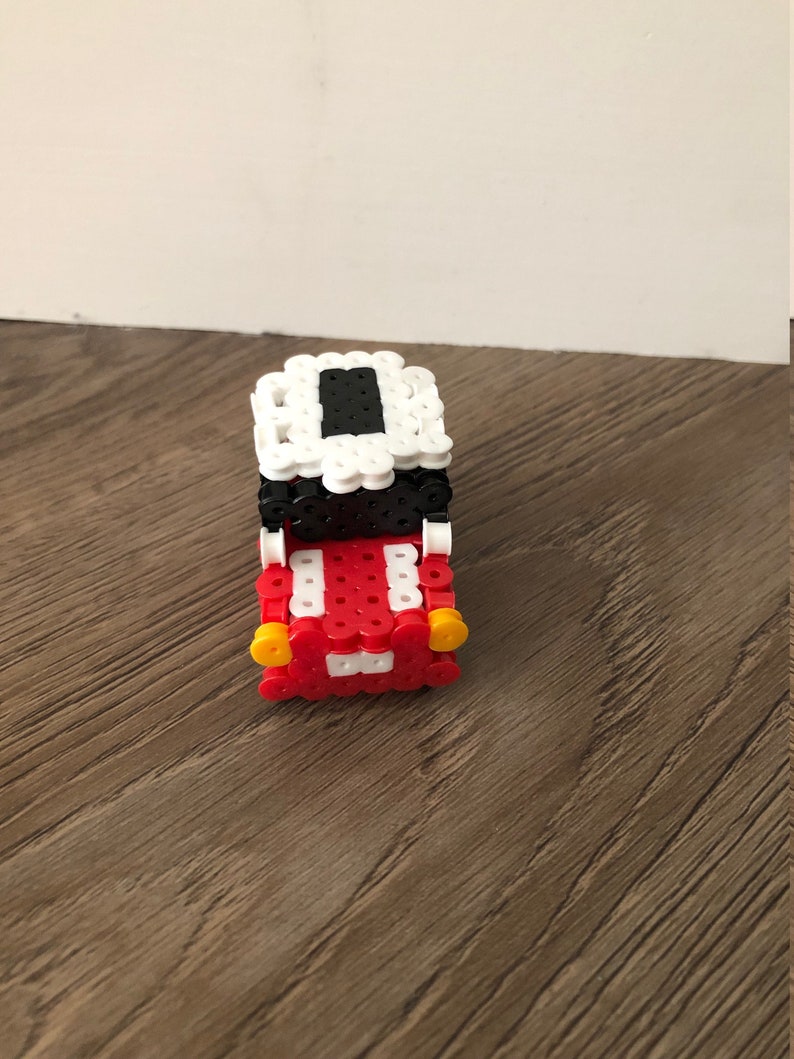 Red Car - Perler Bead 3D Art - Etsy
