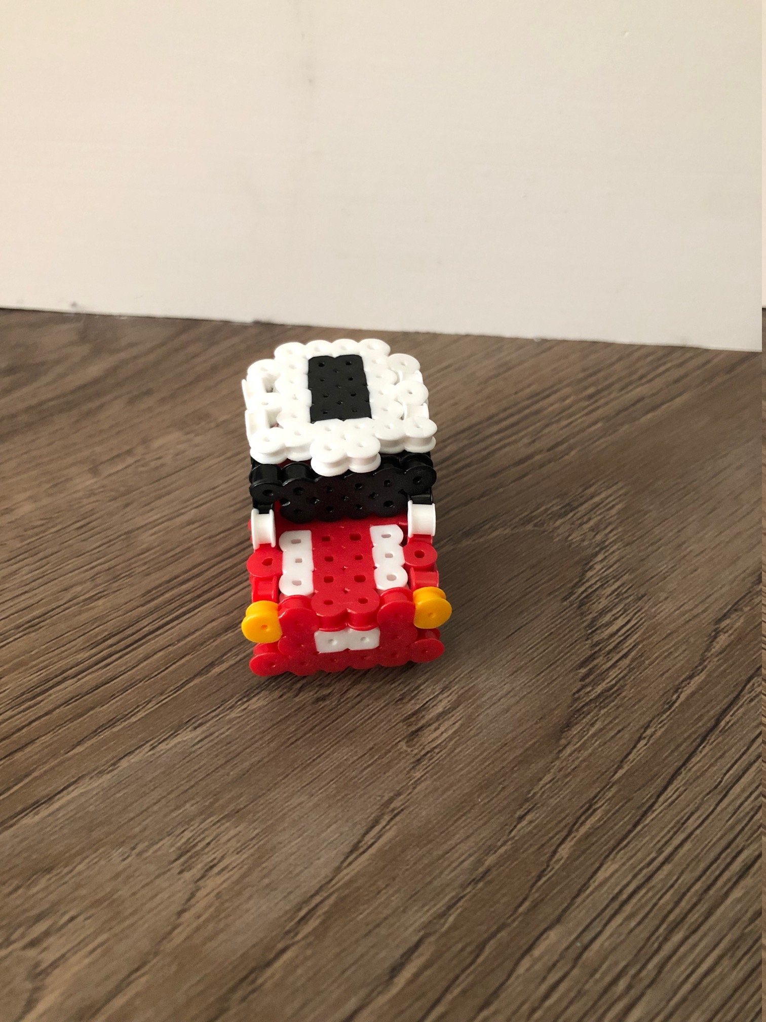 Red Car - Perler Bead 3D Art - Etsy