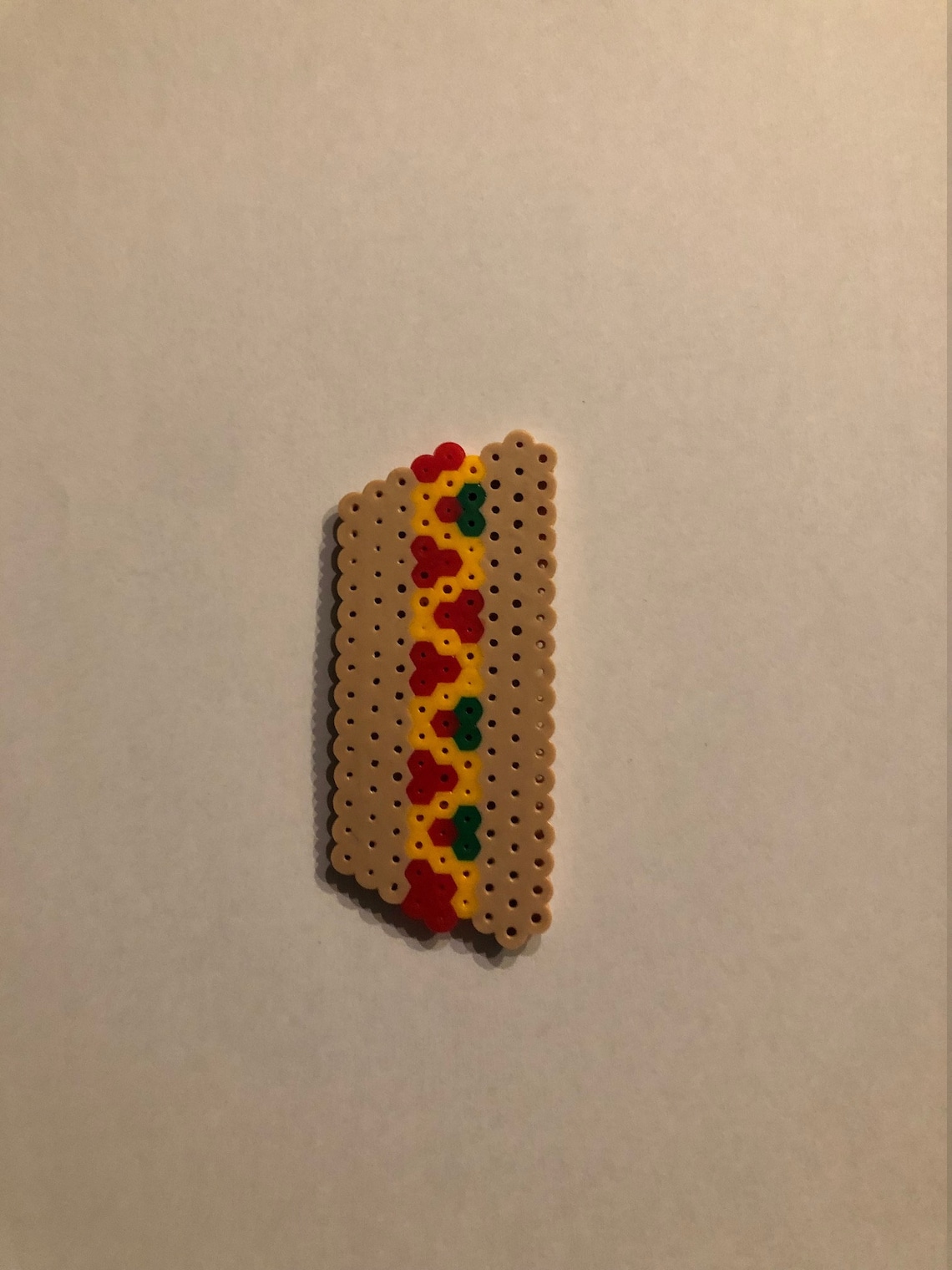 Pizza, Burger and Hot Dog Perler Bead - Etsy Canada