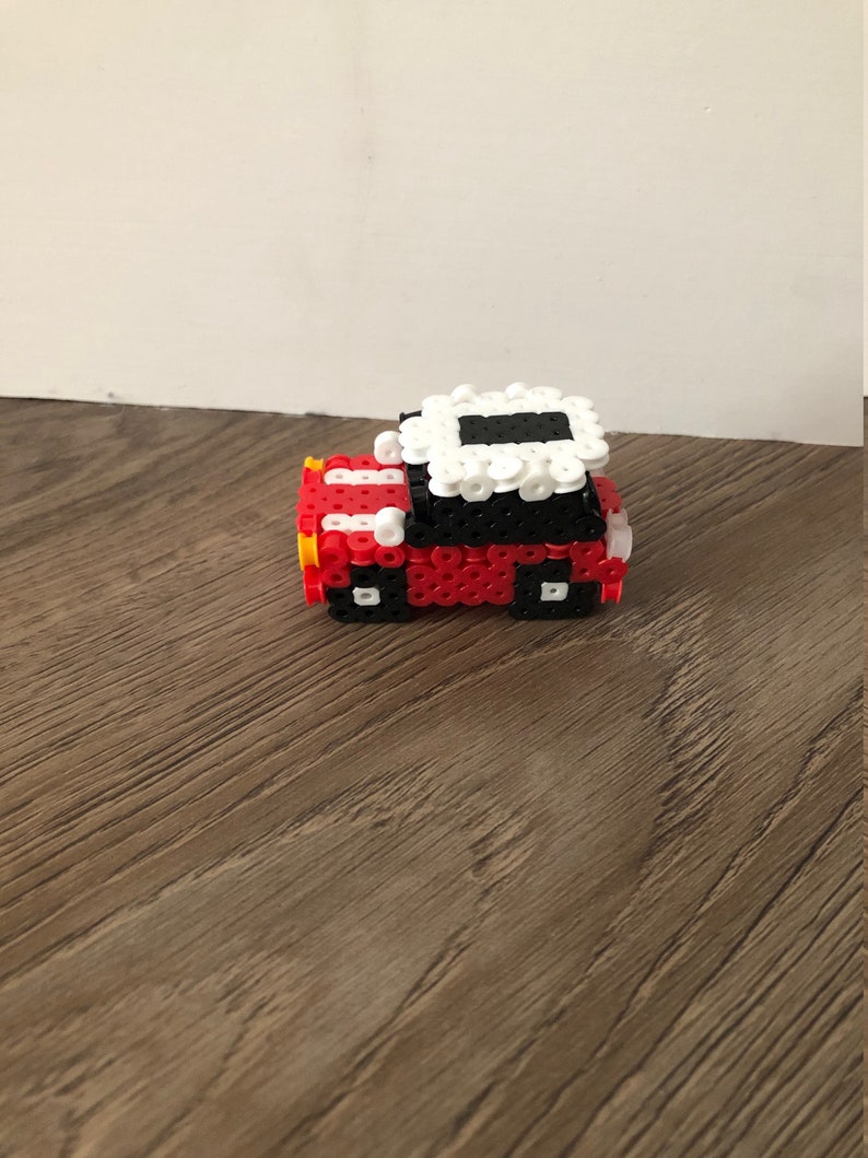 Red Car - Perler Bead 3D Art - Etsy
