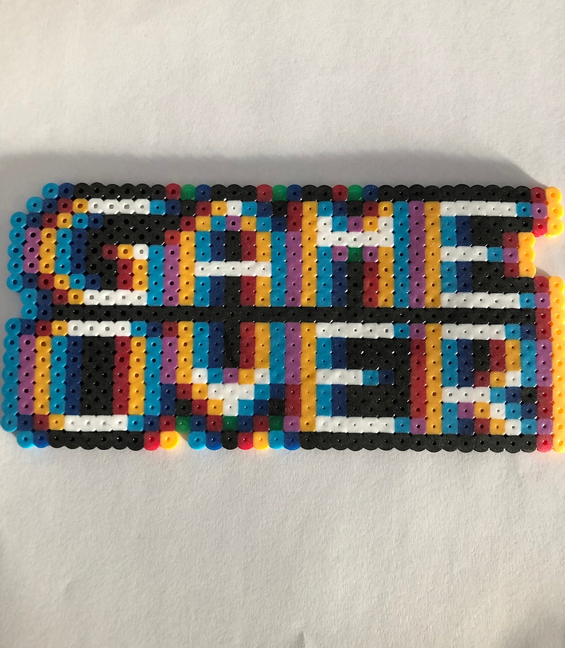 Game Over - Perler Bead Sign - Etsy