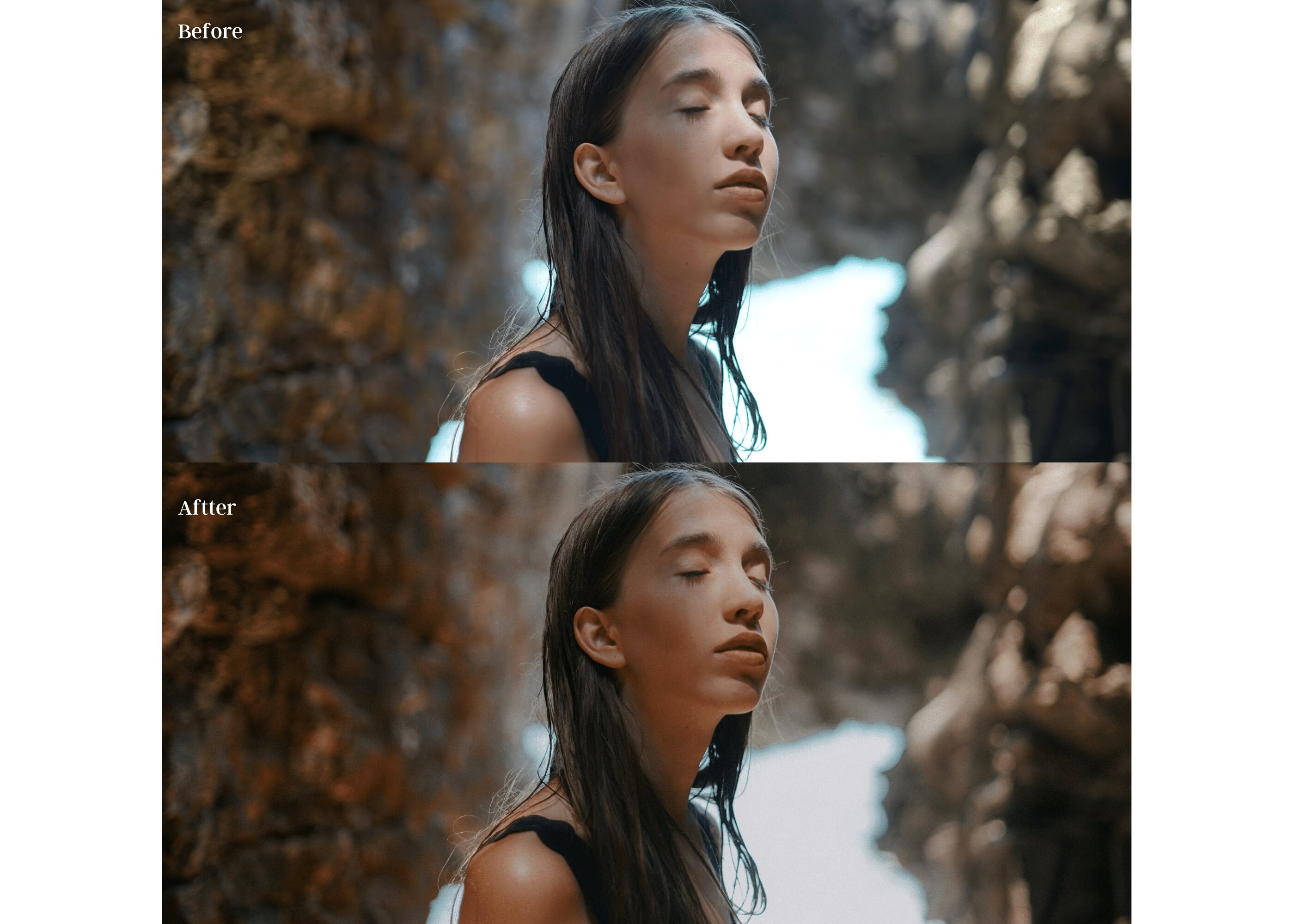 10 TAN SKIN Lightroom Mobile & Desktop Presets | Golden Summer Skin ...