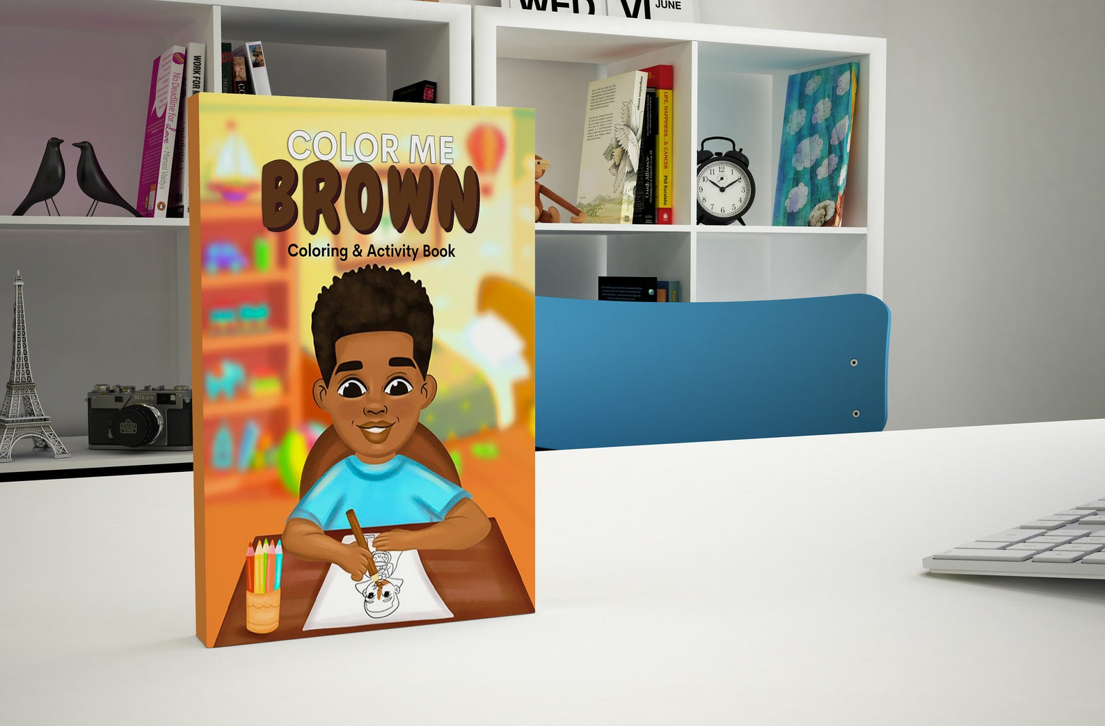 Black Boys Coloring Book, Affirmations Activity Book, African American ...
