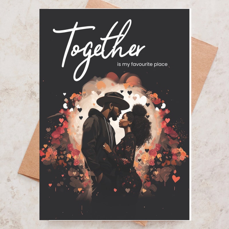 Black People Card - Etsy