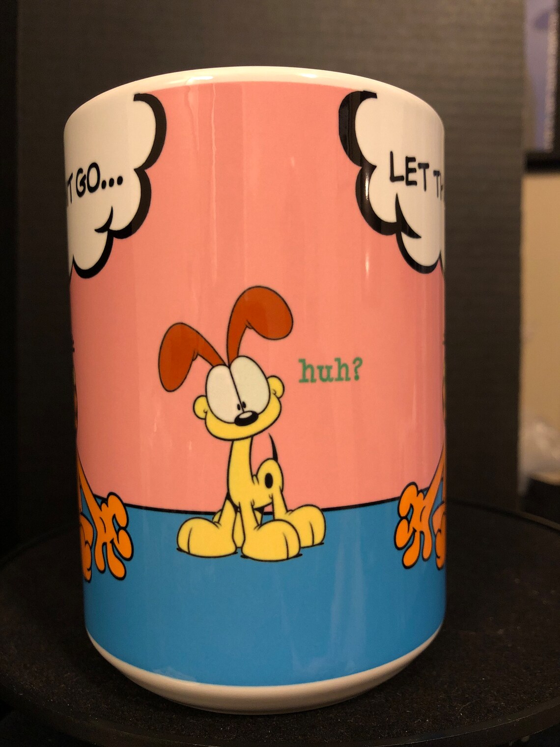 Yoga Garfield Says Let That Shit Go - Etsy