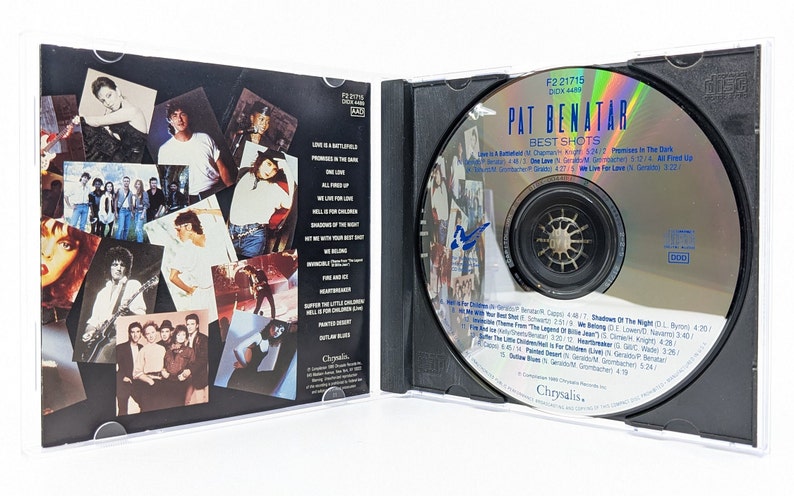 Pat Benatar: Best Shots (1989) CD - 80's Classic Rock - U.S. First ...