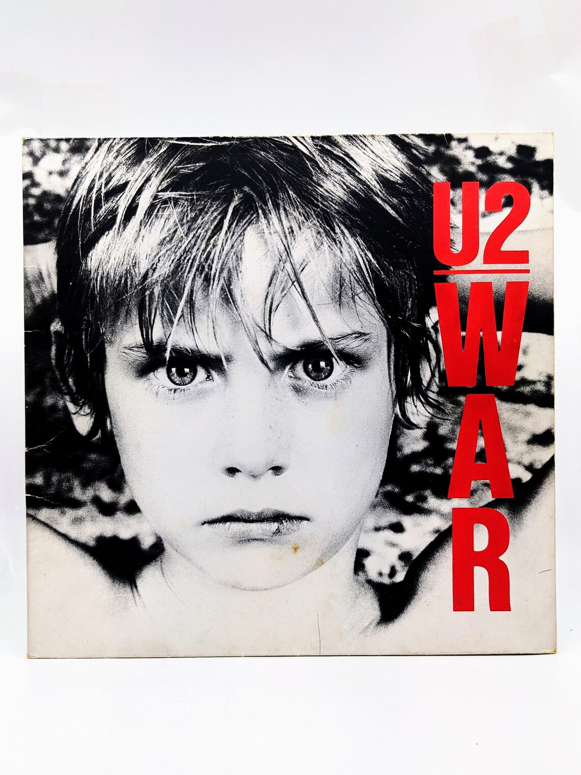 U2: War (1983) Vinyl Record - Rare German First Pressing - Textured ...