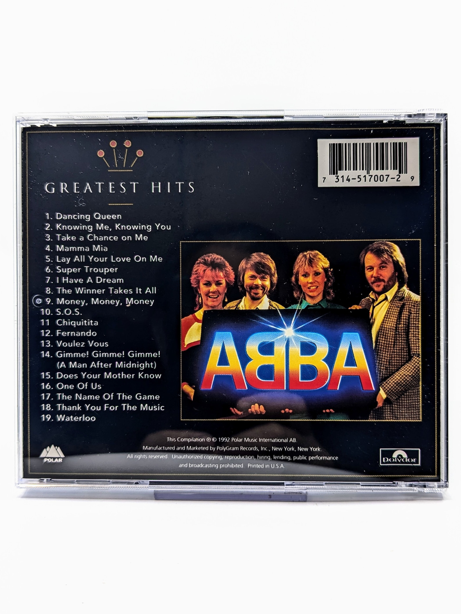 ABBA: Gold / Greatest Hits (1992) CD - 70's Euro Classic Rock - **MINT ...