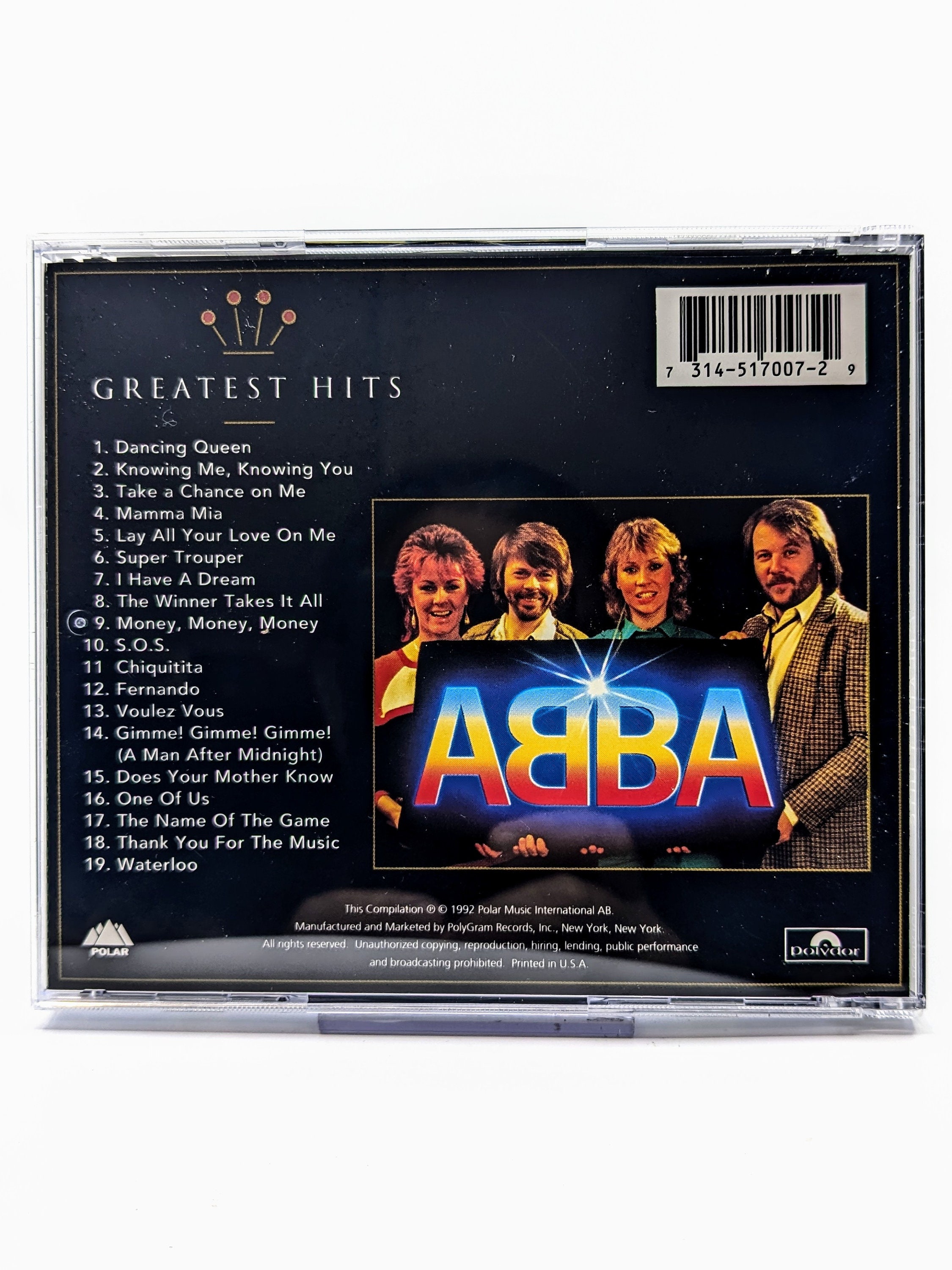 ABBA: Gold / Greatest Hits (1992) CD - 70's Euro Classic Rock - **MINT ...