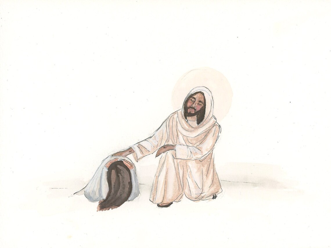 Comforter, Jesus Christ Art, Christ Art, Religious Artwork - Etsy