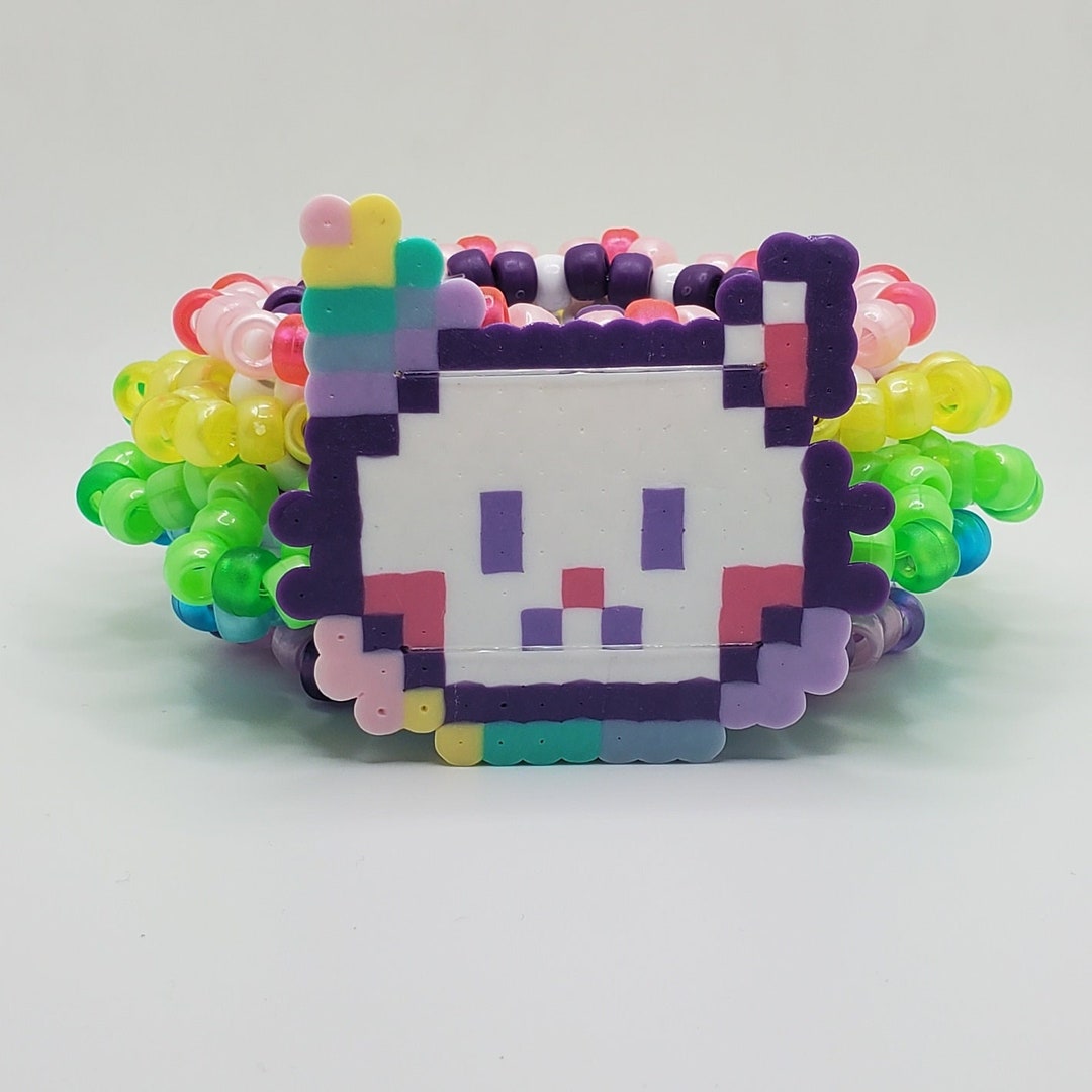 Clown Cat Kandi Cuff - Etsy