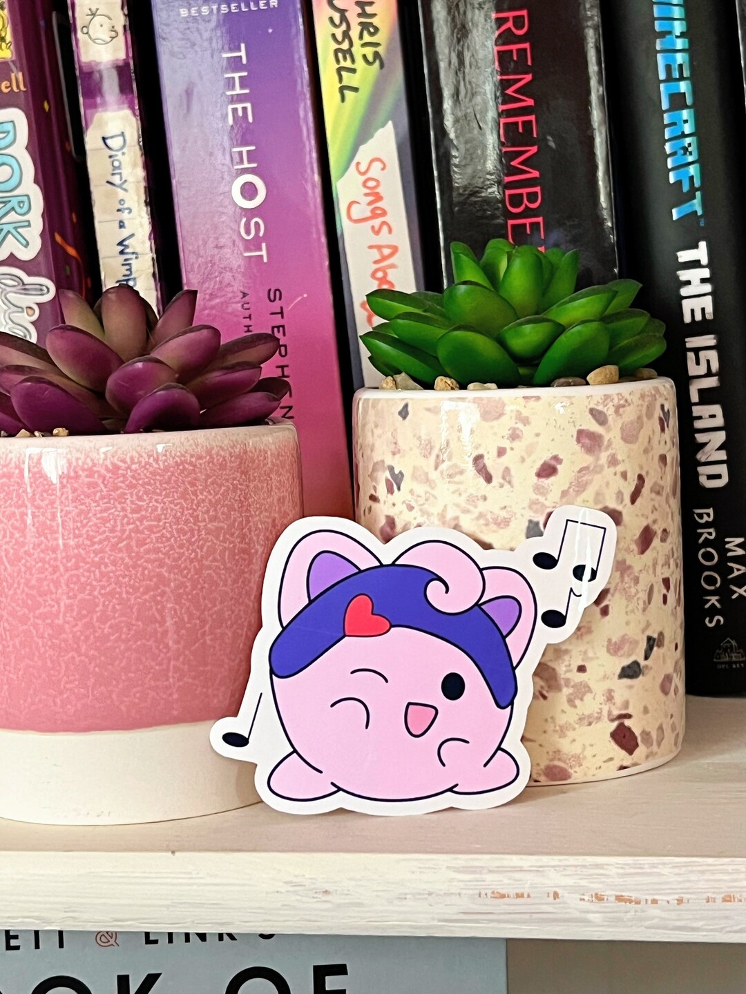 Singing Jigglypuff Vinyl Sticker/ Laptop Sticker - Etsy