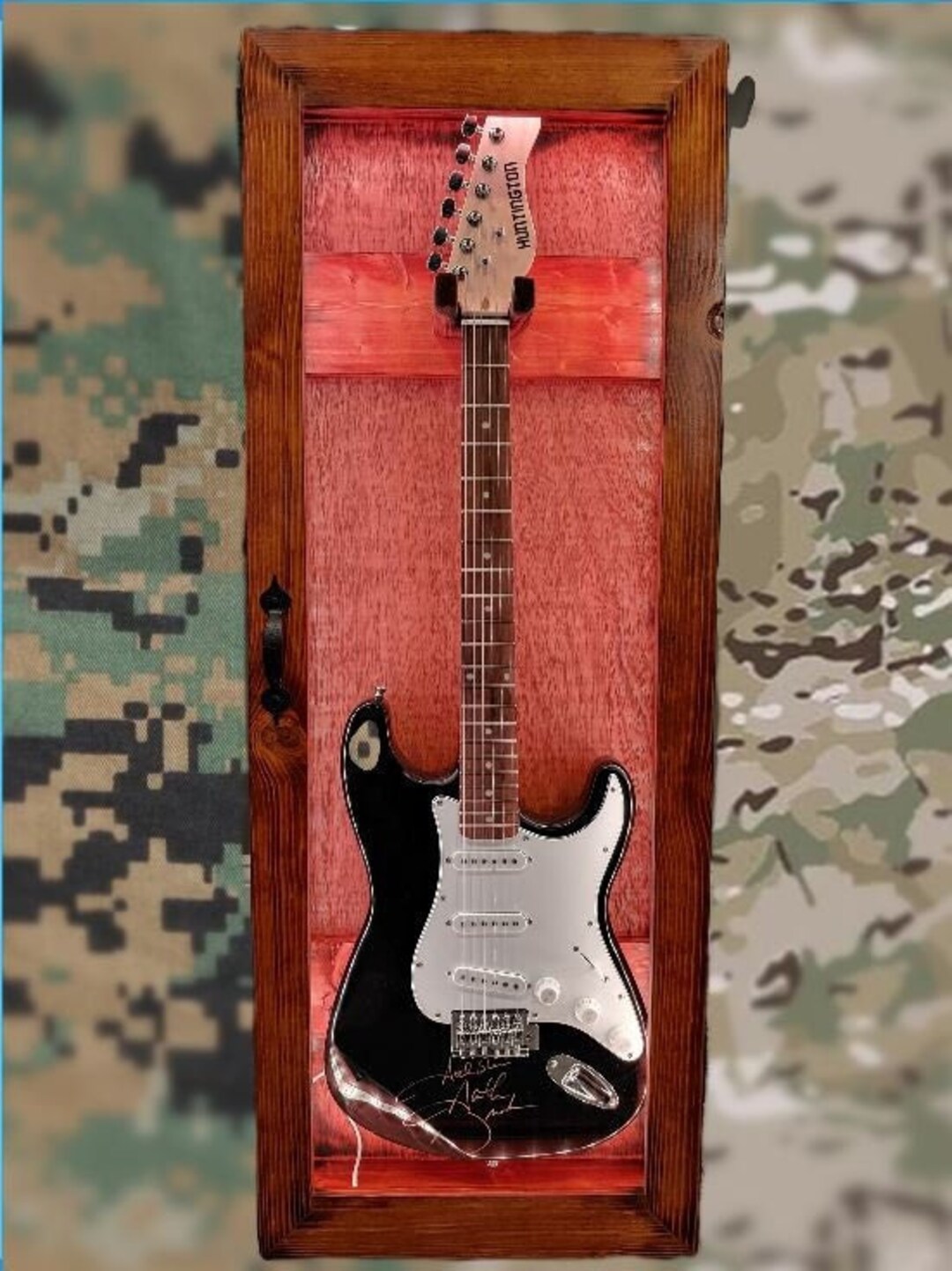 Guitar Display Case/cabinet - Etsy