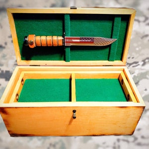 Mini-military Footlocker (1/2-size) Vintage Style - Etsy