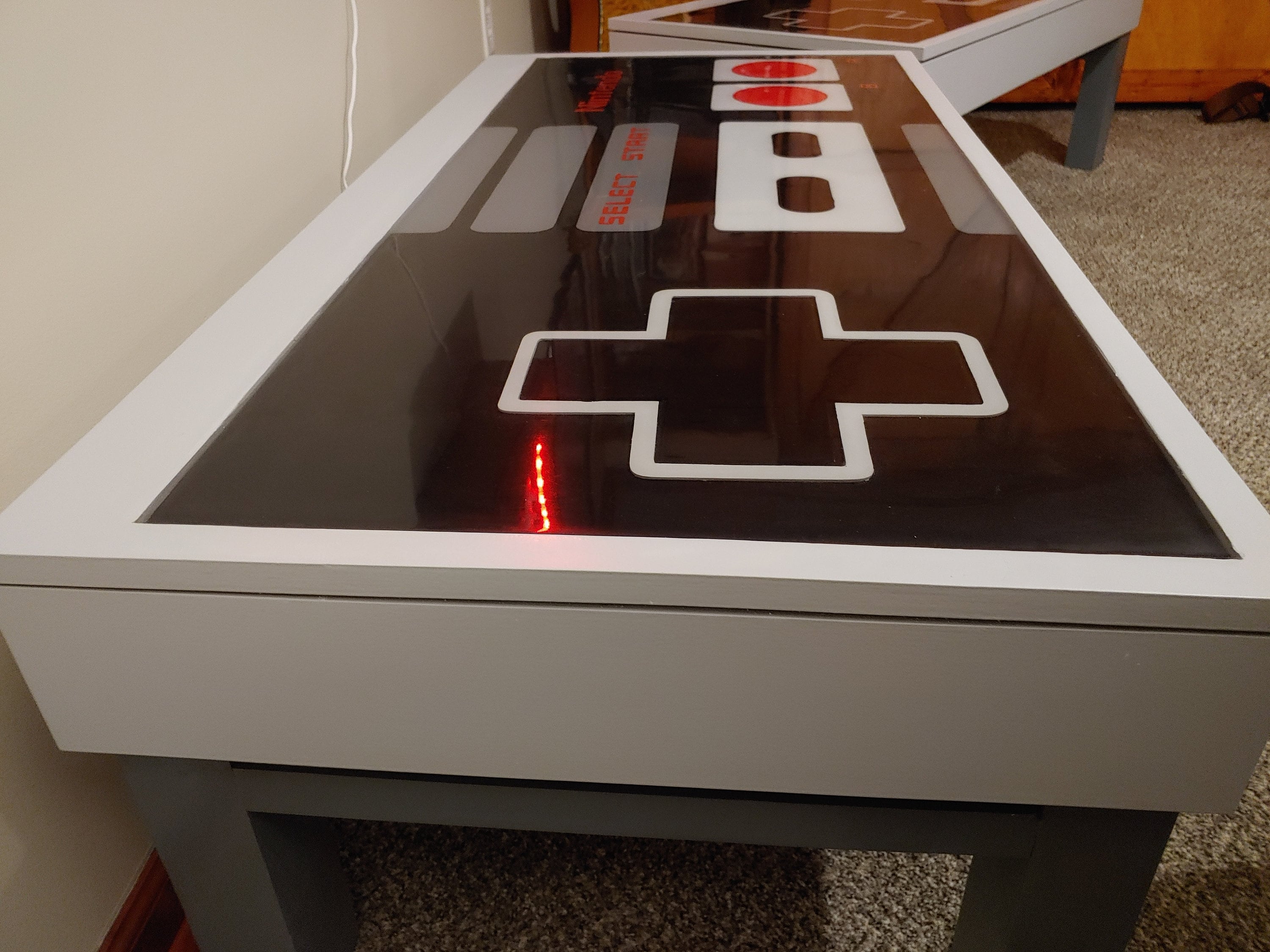Nintendo NES Controller Coffee Table With Storage - Etsy
