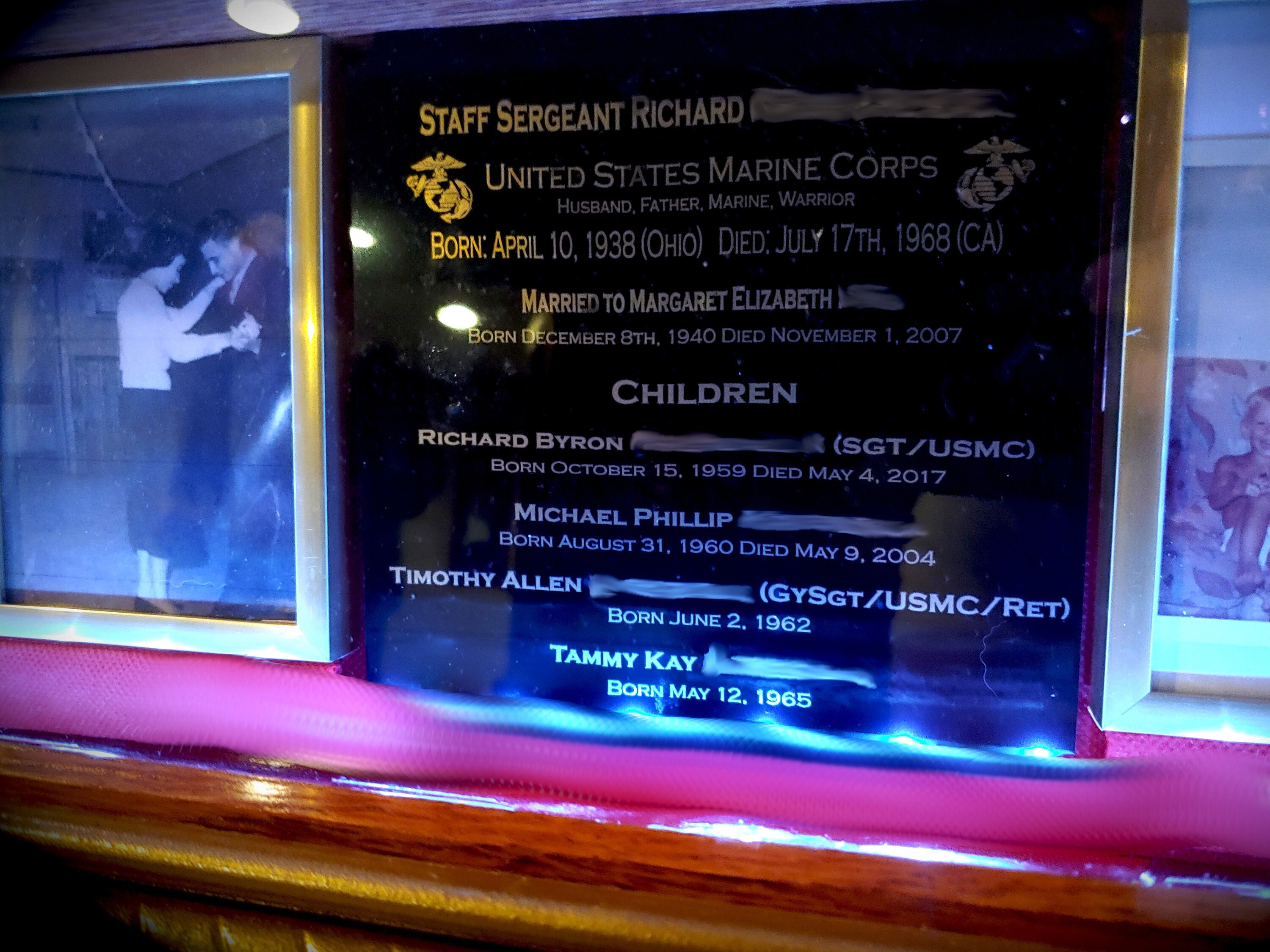 Military Veteran Shadow Box & Flag Display - Etsy