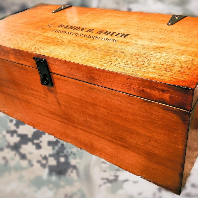 Military Foot Locker - Etsy